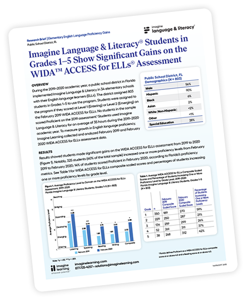 Language & Literacy Program For Grades PreK-6 | Imagine Learning