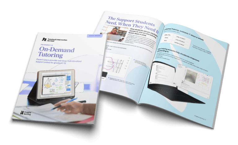 On-Demand Tutoring - Imagine Learning