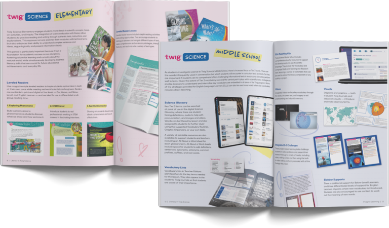 Twig Science and Literacy - Imagine Learning